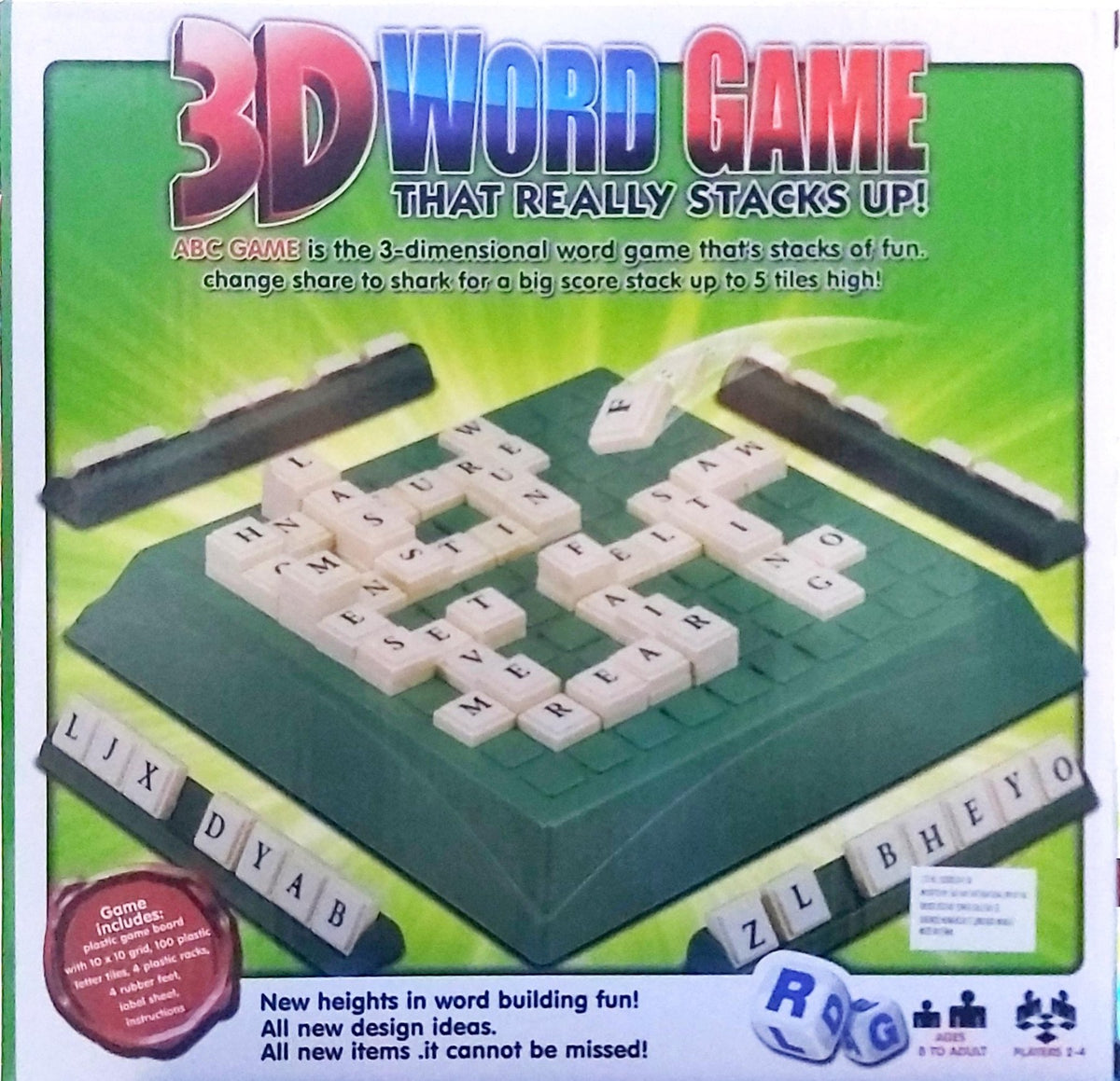 3D Word Game – Anding's Toys & Flowers Inc.