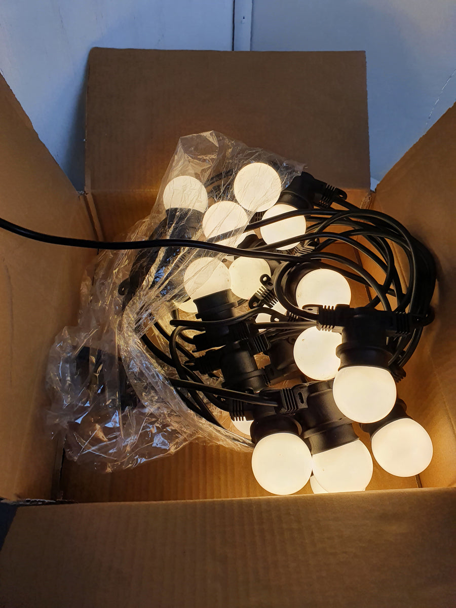 Retro Bulb Lights (27 feet) – Anding's Toys & Flowers Inc.