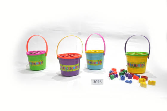 Bucket of Numbers – Anding's Toys & Flowers Inc.