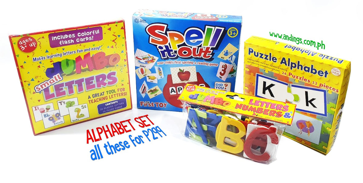 Alphabet Set – Anding's Toys & Flowers Inc.
