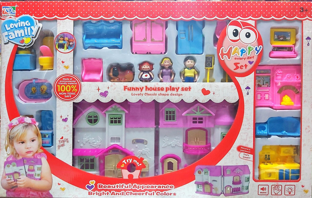 Funny House Play Set – Anding's Toys & Flowers Inc.