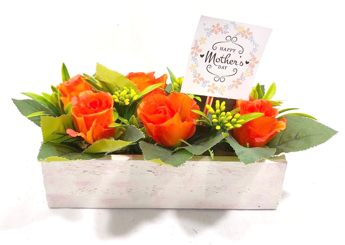 Mother's Day Floral Arrangement (Rose Set) – Anding's Toys & Flowers Inc.