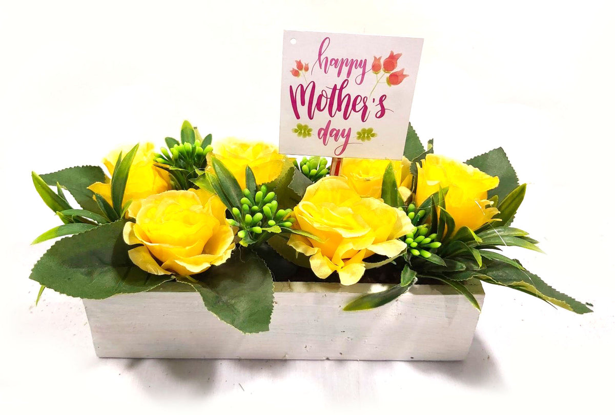 Mother's Day Floral Arrangement (Rose Set) – Anding's Toys & Flowers Inc.